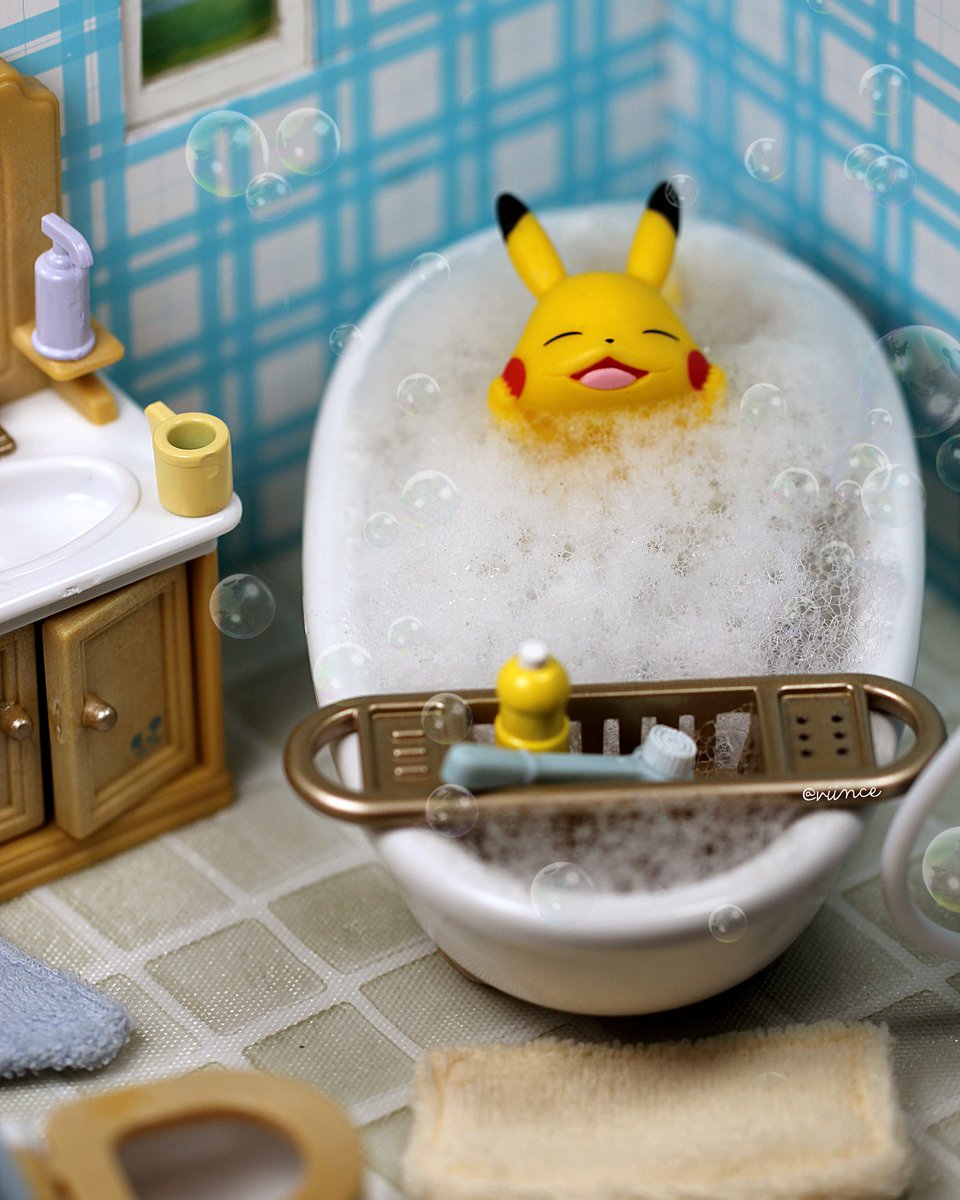 Pikachu In The Shower
