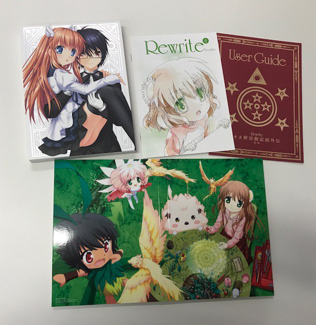 TVアニメ「Rewrite」 on Twitter: "TVアニメ「Rewrite」Blu-ray&DVD第8巻が明日発売！第8巻の特典にはKey制作PCゲーム「Rewrite オカ研活動記録 ...