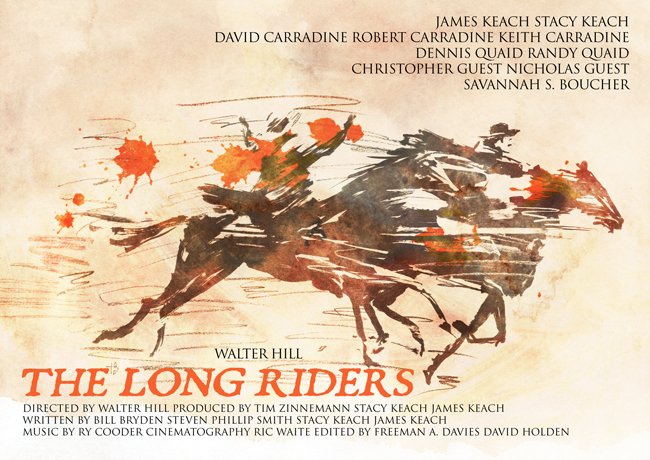 The Long Riders Poster