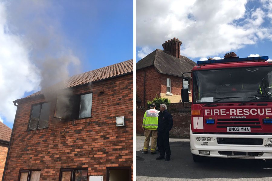Teenager airlifted to hospital with burns after Telford house fire ...