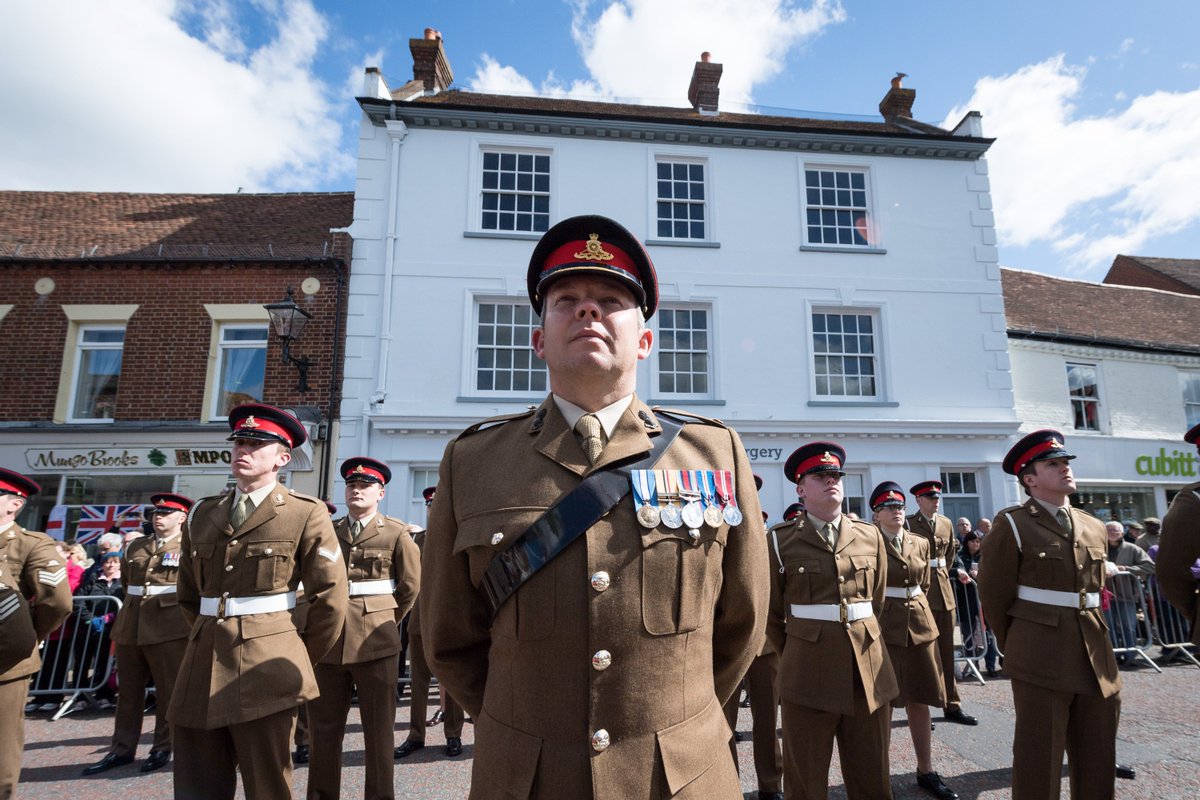 11 Sphinx Battery, 16 Regt Royal Artillery celebrated St George’s Day ...