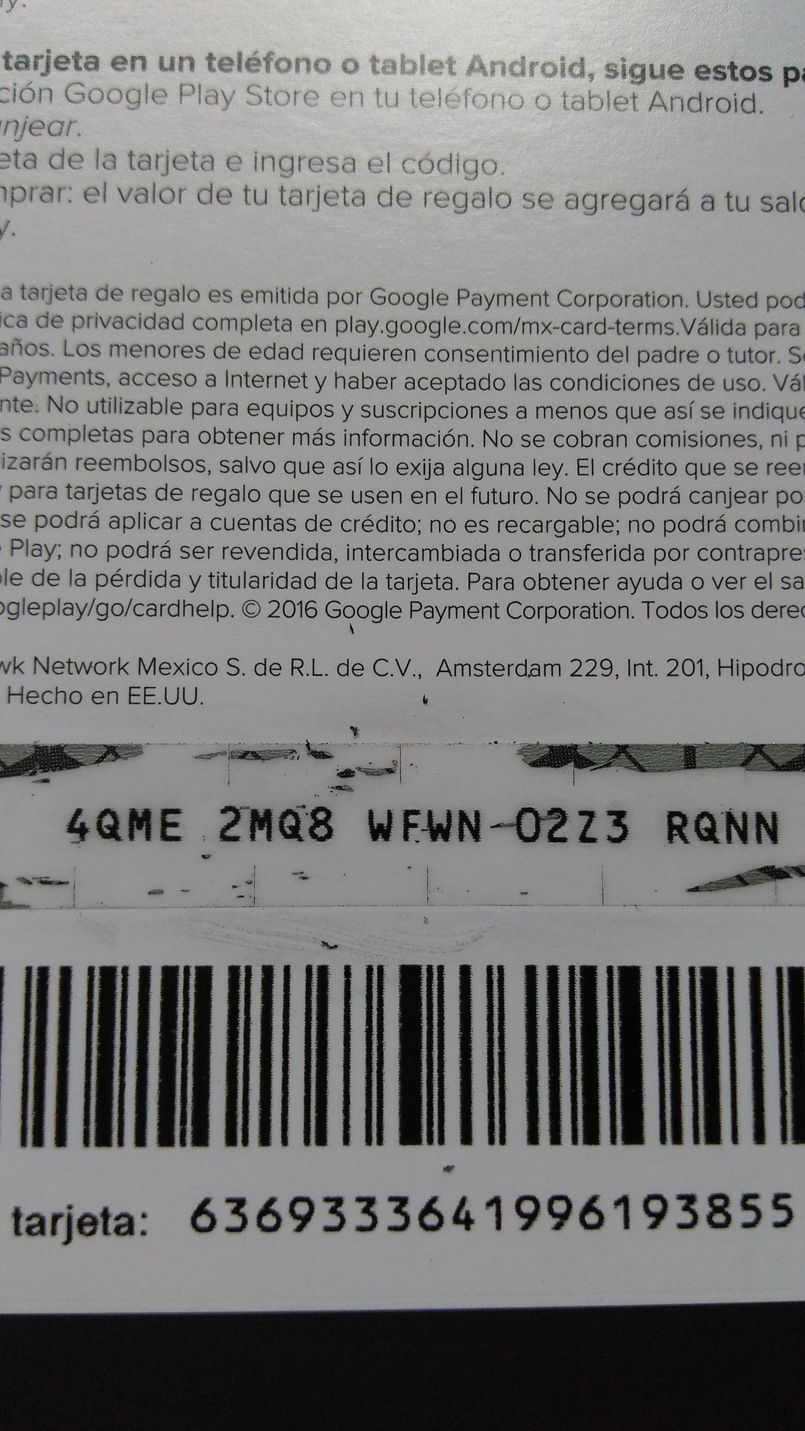Tarjetas De Regalo Play Store Mexico Cheapest Shop | www.pinnaxis.com