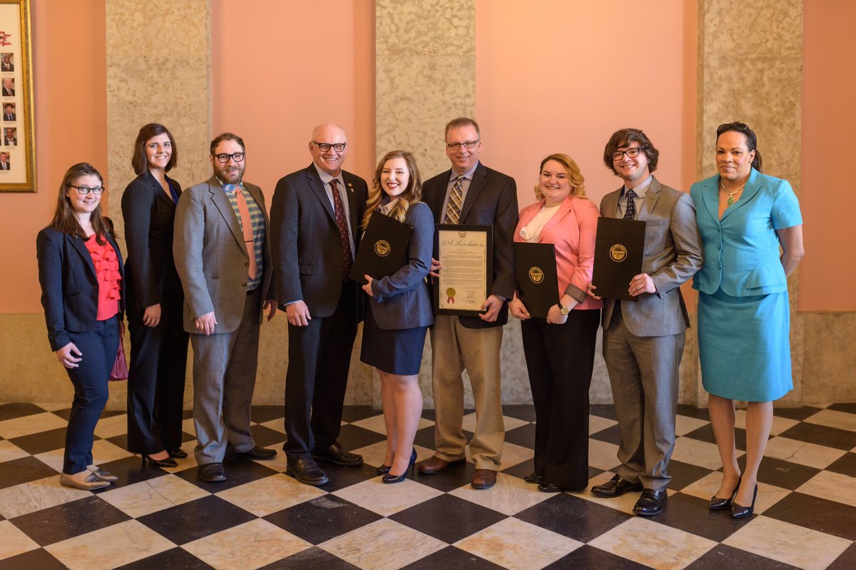 Sen. HoaglandForOhio Honors ohiou National Speech and Debate Team ...