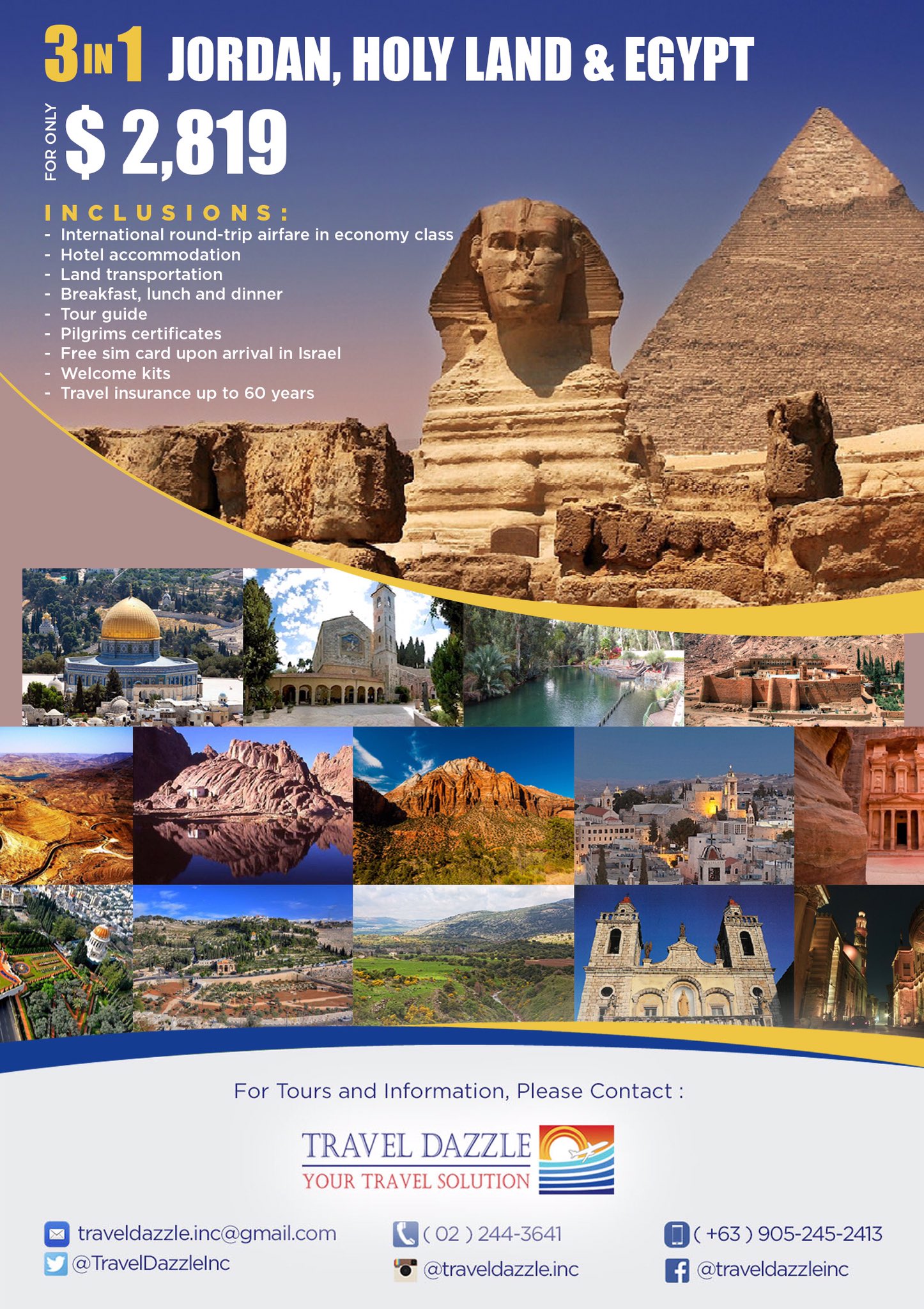 travel dazzle.inc on Twitter: "3 countries all in one package. # ...