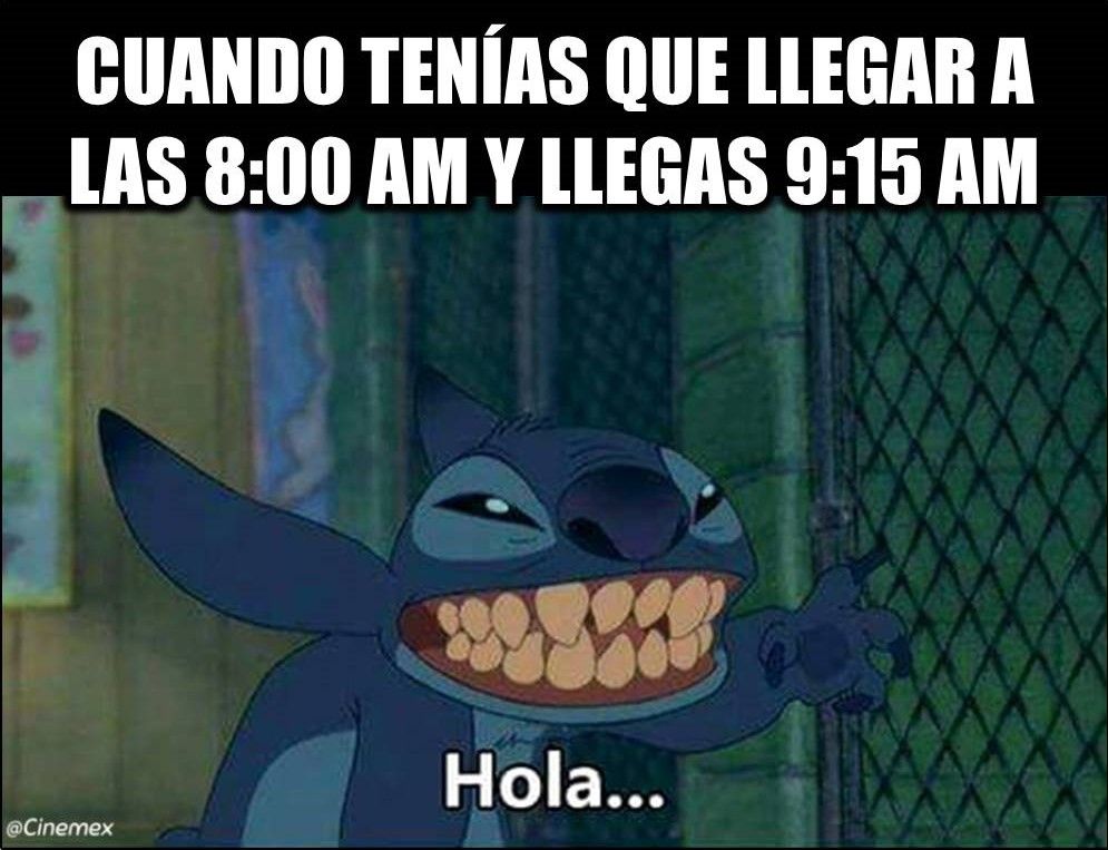 Memes De Llego Tarde Meme Personalizado LLega Tarde Decian Sera