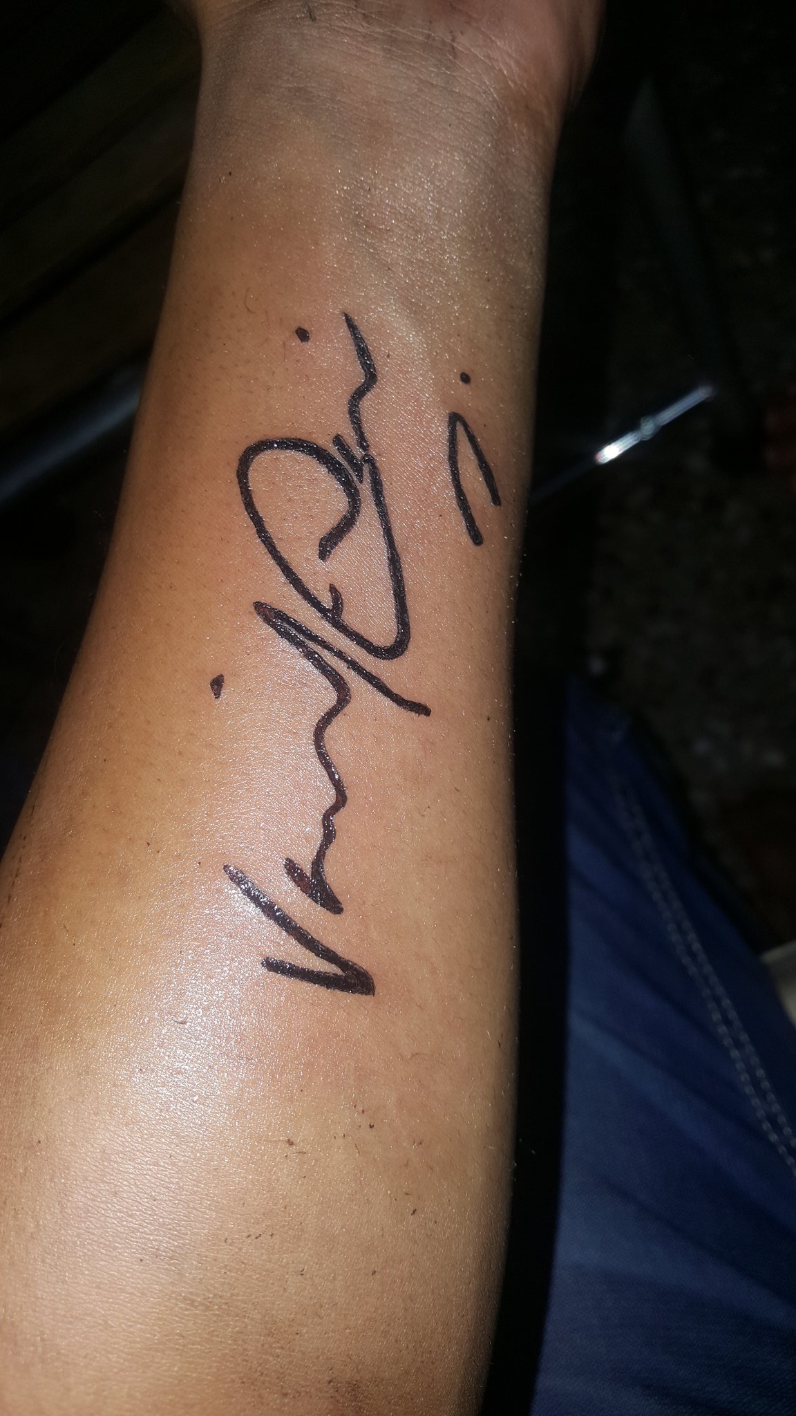 Signature Name Tattoos Signature Tattoo In Puliampatti,Coimbatore