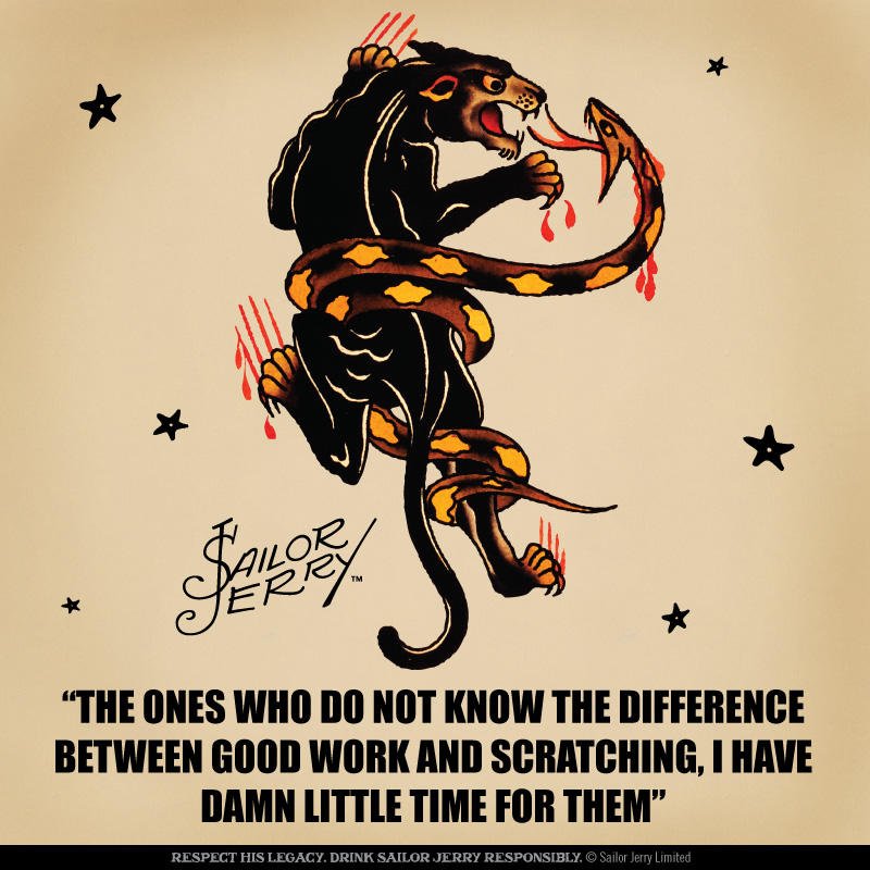 Sailor Jerry Snake