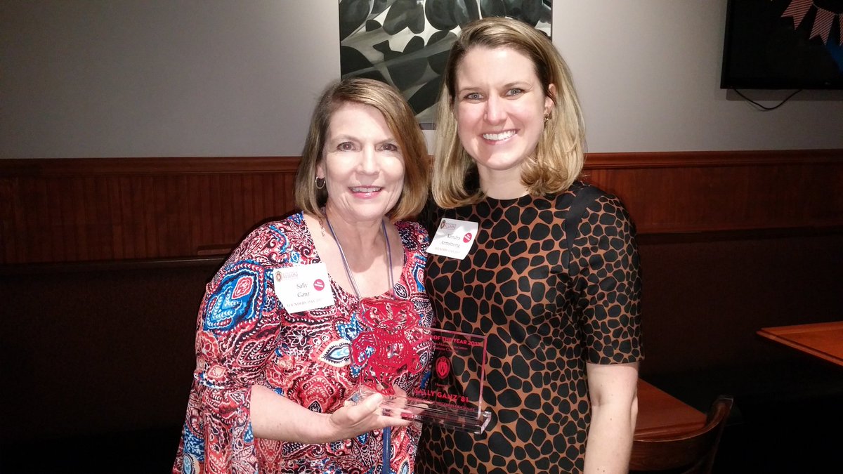 So honored to receive @WisAlumni Charlotte Chapter's first Badger of ...