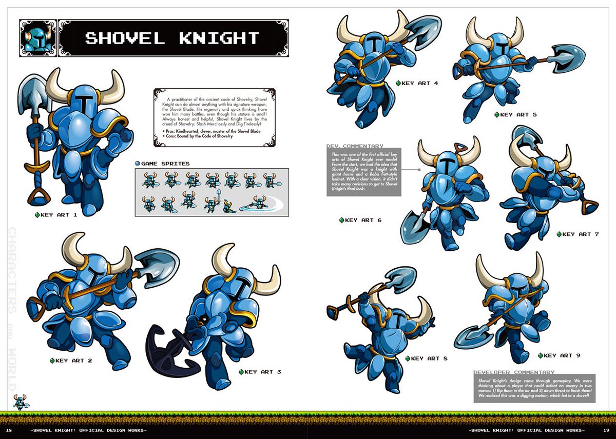 [Act.] Conocemos el diseño de la portada del artbook Shovel Knight ...