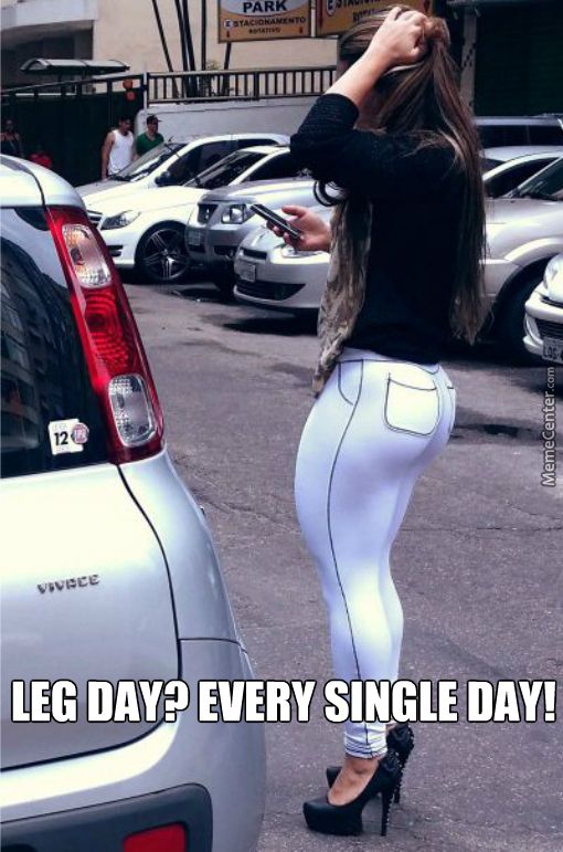 Leg Day Meme