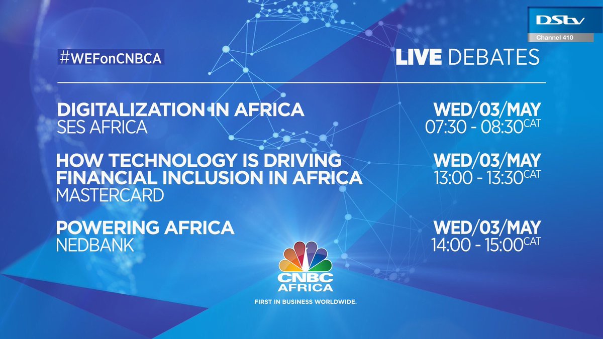 It all starts this week on cnbcafrica - everything you need to know ...