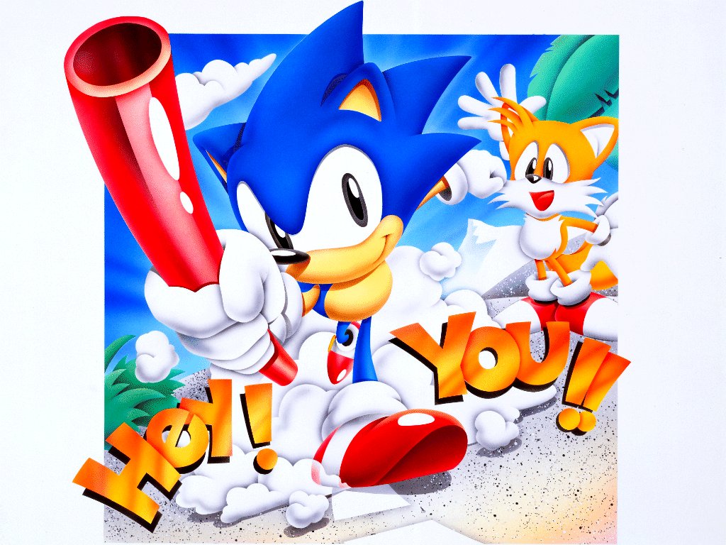 Sonic Screensaver Artwork Sonic Sonic Art Classic Sonic