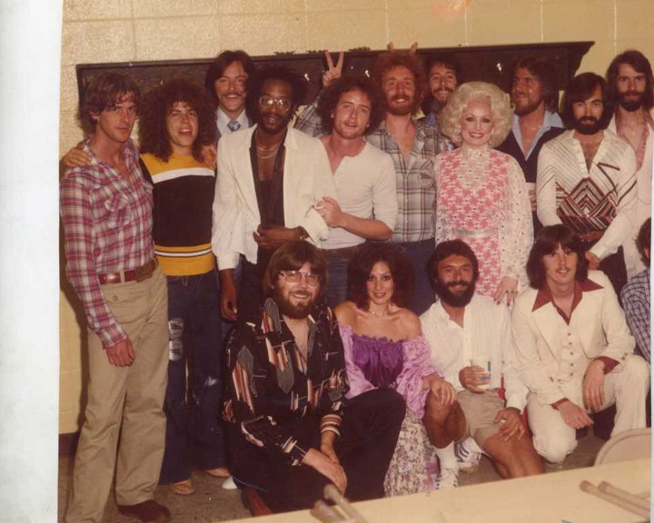 70s hairdos and bunny ears! Andrew and Brock Walsh pose for a picture ...
