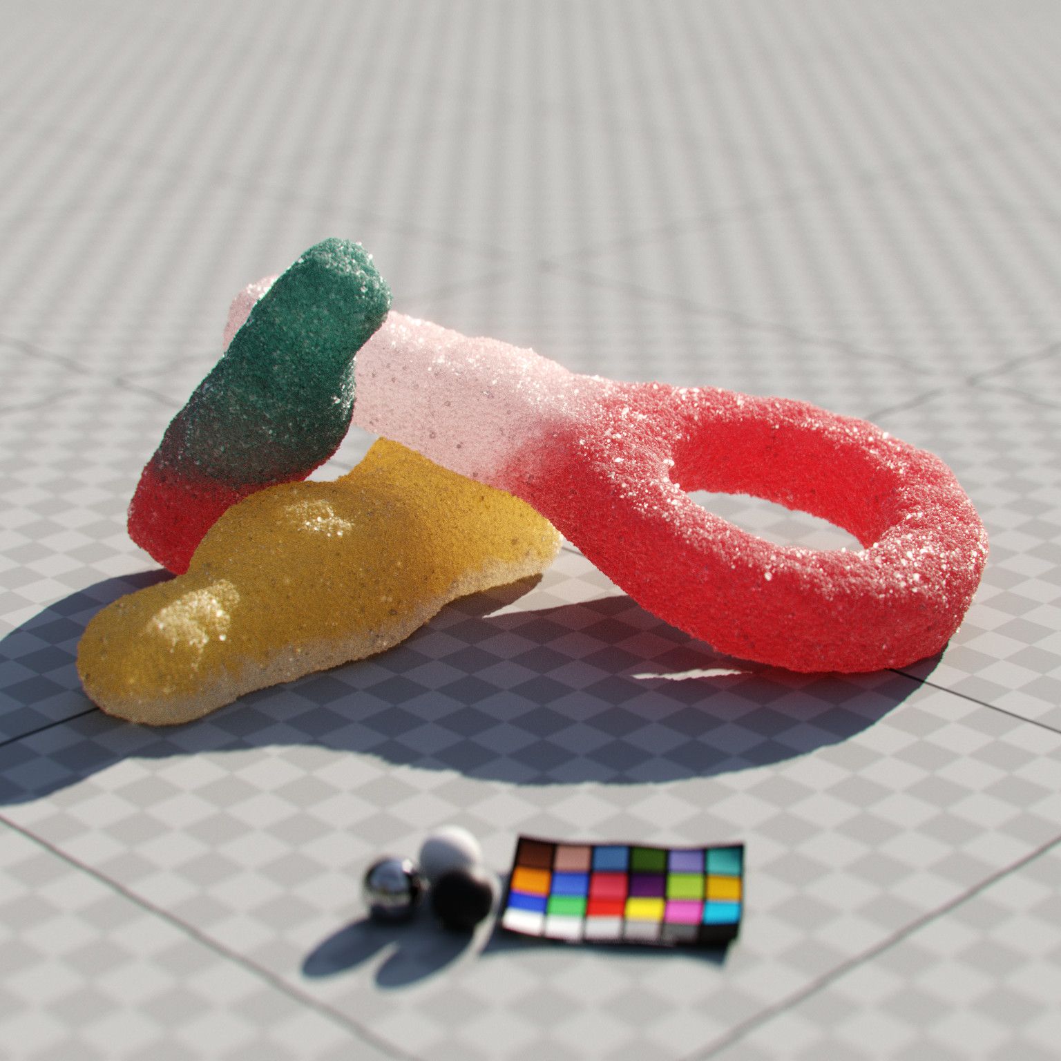 Andrew Price on Twitter: "Awesome candy shader made with Blender and Substance Designer, by ...