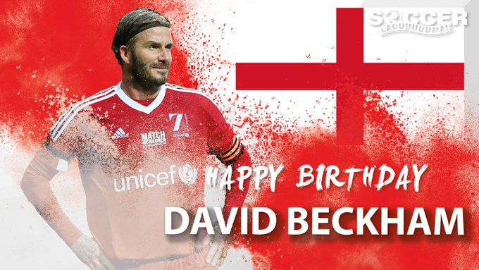 David Beckham's Birthday Celebration | HappyBday.to