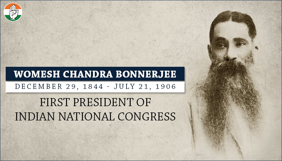 We pay tribute to WC Bonnerjee on his birth anniversary today ...