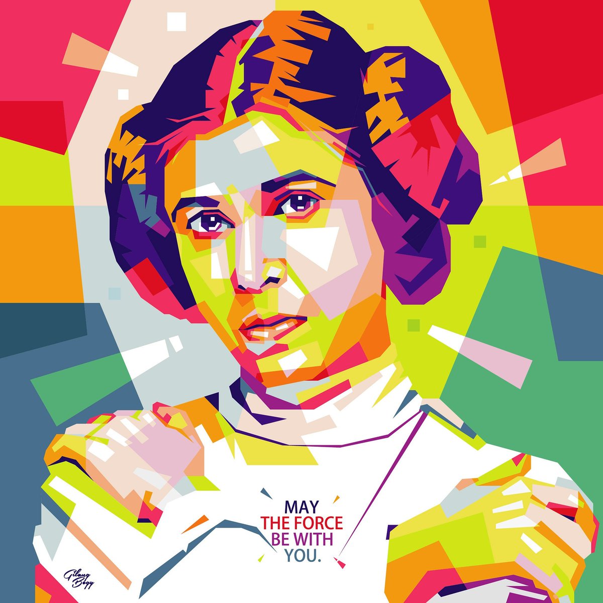 Princess Leia Vector