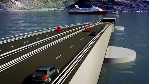 Burak CALISKAN on Twitter: "World’s First Floating Underwater Traffic Tunnels across Norway's ...