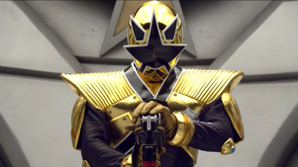 Power Rangers Samurai Gold Ranger Mega Mode