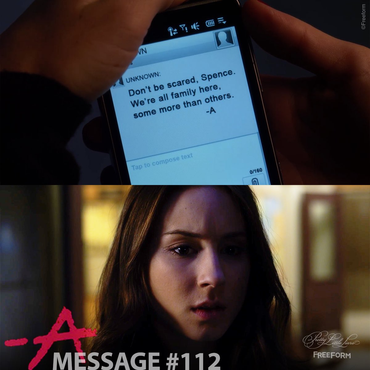 Pretty Little Liars A Messages To Spencer