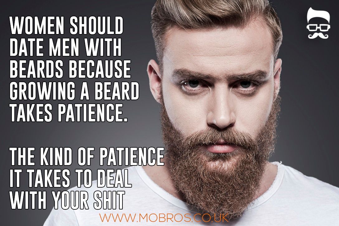 Mo Bros Grooming Co On Twitter Why Women Should Date Men With Beards Friday Jokes