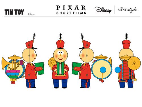 Tin Toy Pixar Logo