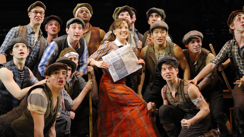 Newsies Broadway Wallpaper