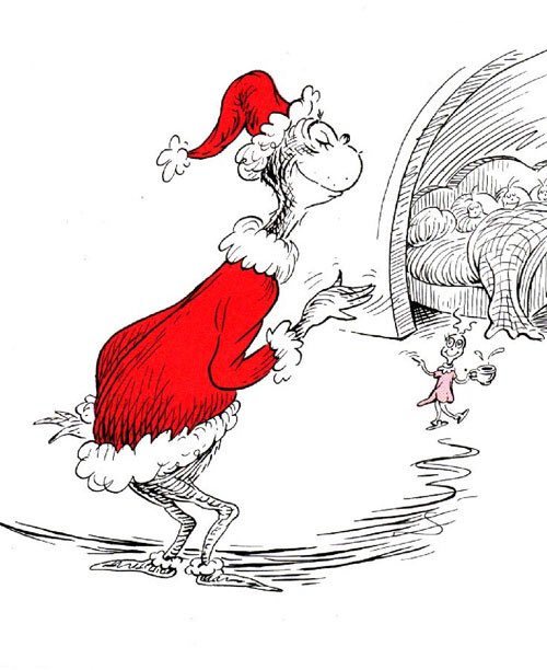 Cindy Lou Who Book Illustration