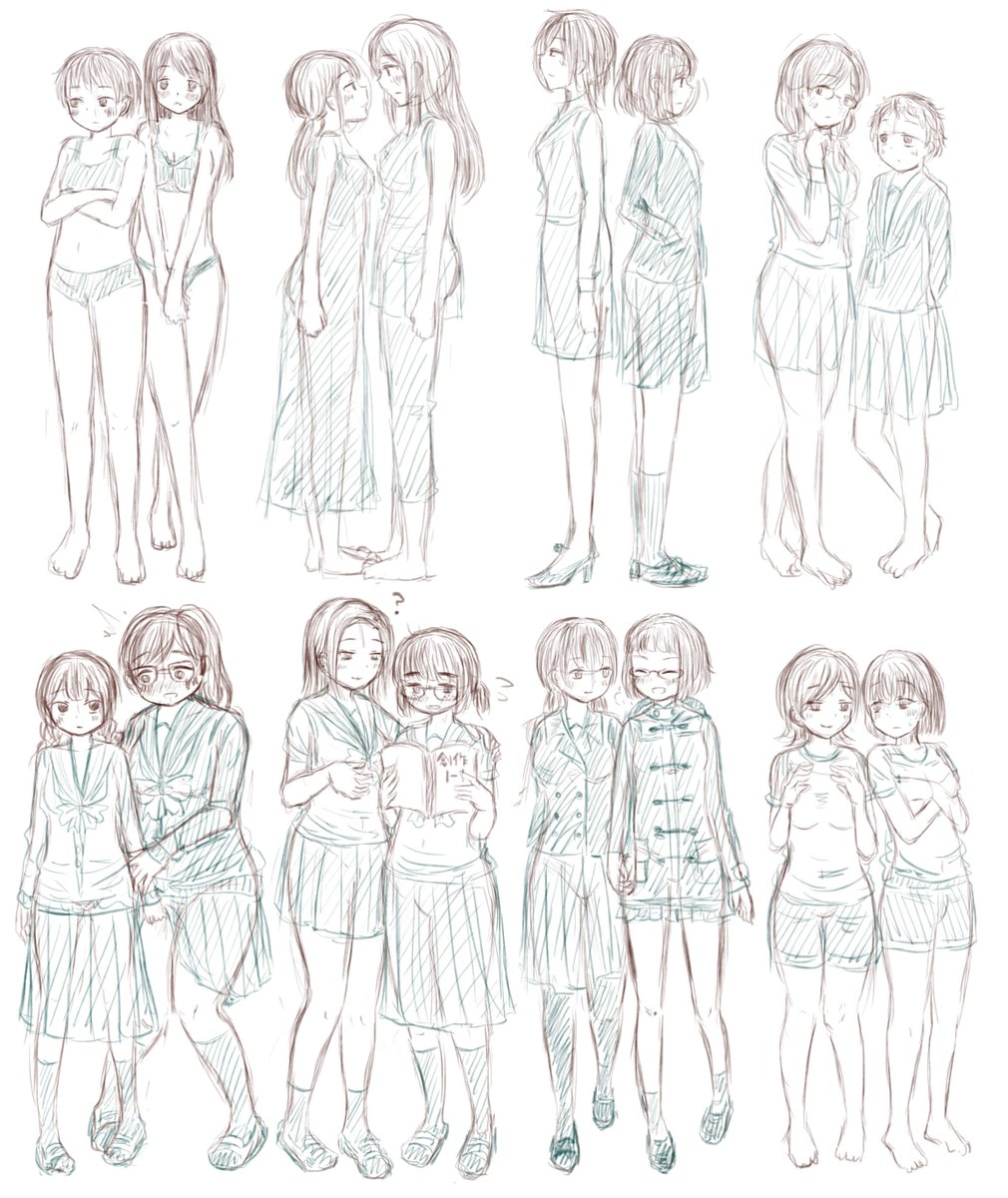 「下描きから全部デジタルでやるようにした。」noe_aoikaba｜新刊BOOTHの漫画