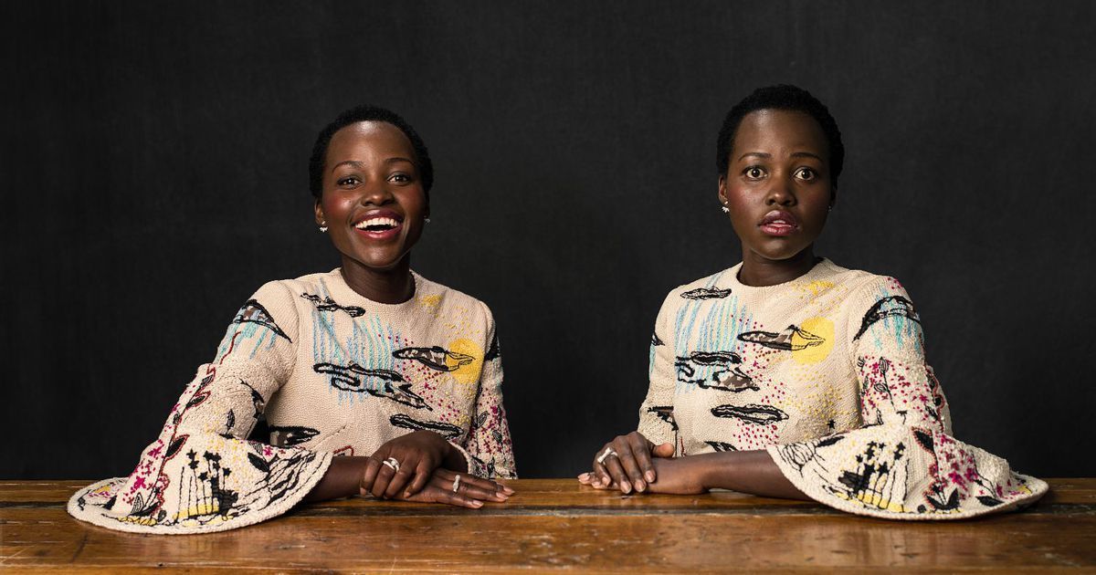 New fresh style of photo shooting - Double Portraits