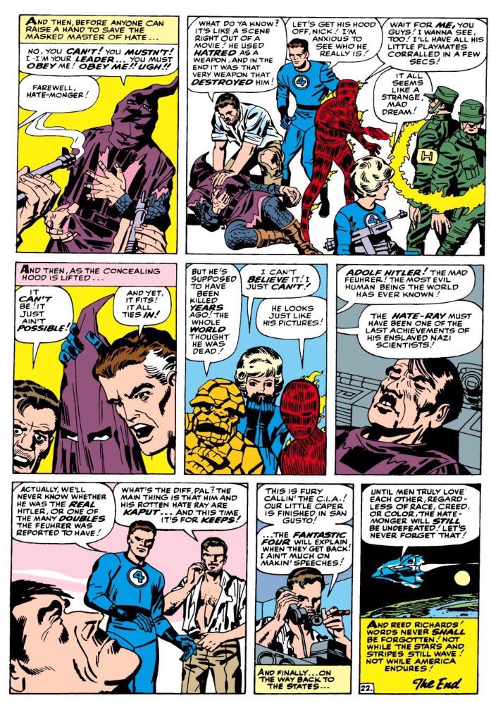 Marvel, Hitler, and Hate-Monger | Other Media | RPGnet Forums