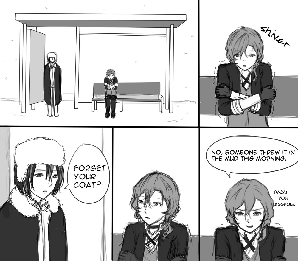 「Fyoya - First encounter. HC that Fyodor 」|Alice 🥶👄🥶🤞🏻の漫画