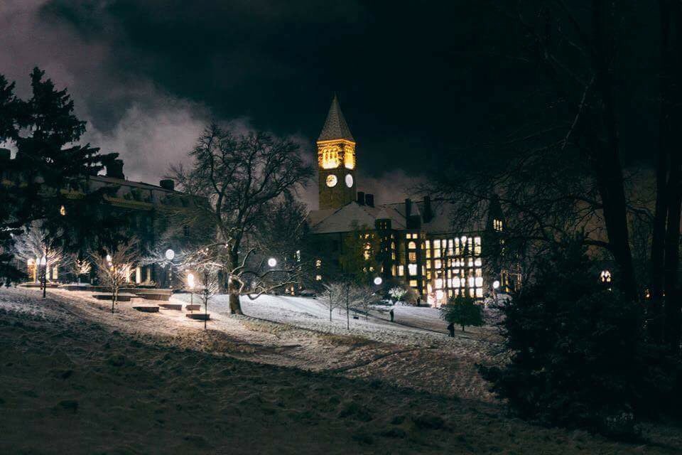 Cornell Campus Winter