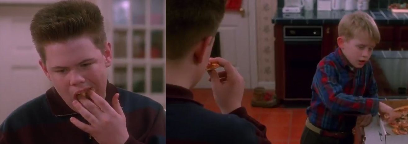 Home Alone Pizza Fight