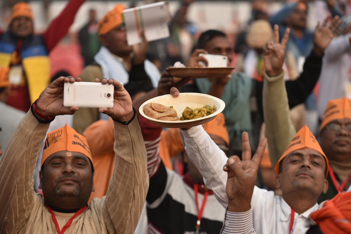Lunch pe charcha: When PM Modi brought his own tiffin to lunch with ...
