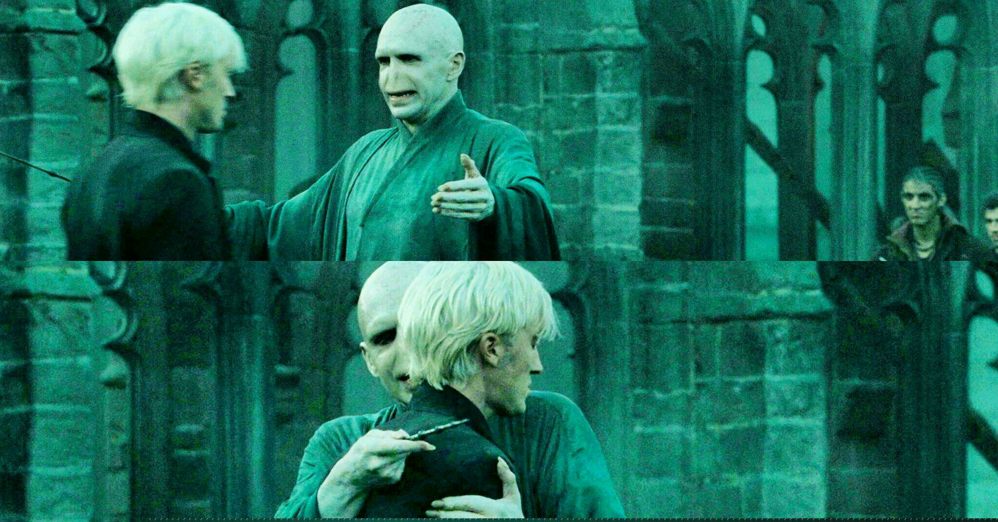 Awkward Hug Voldemort