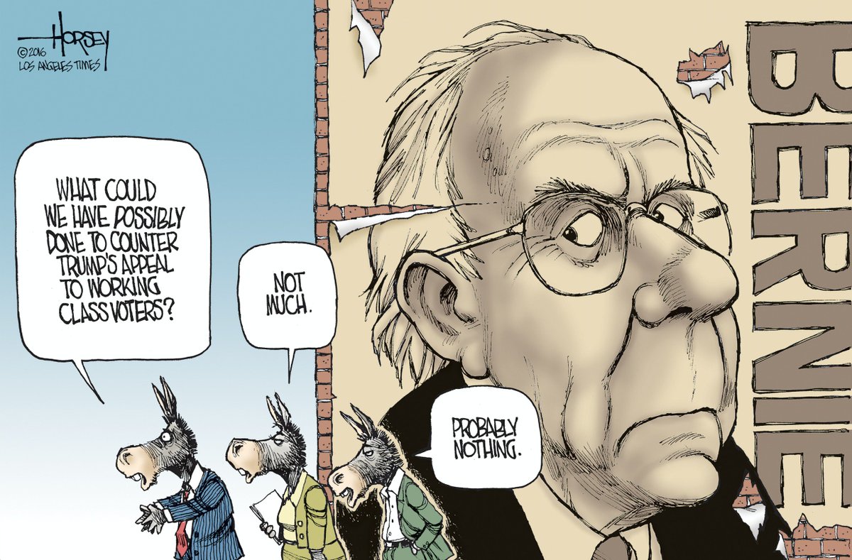 The Dem Primary in 2 cartoons... : r/Kossacks_for_Sanders