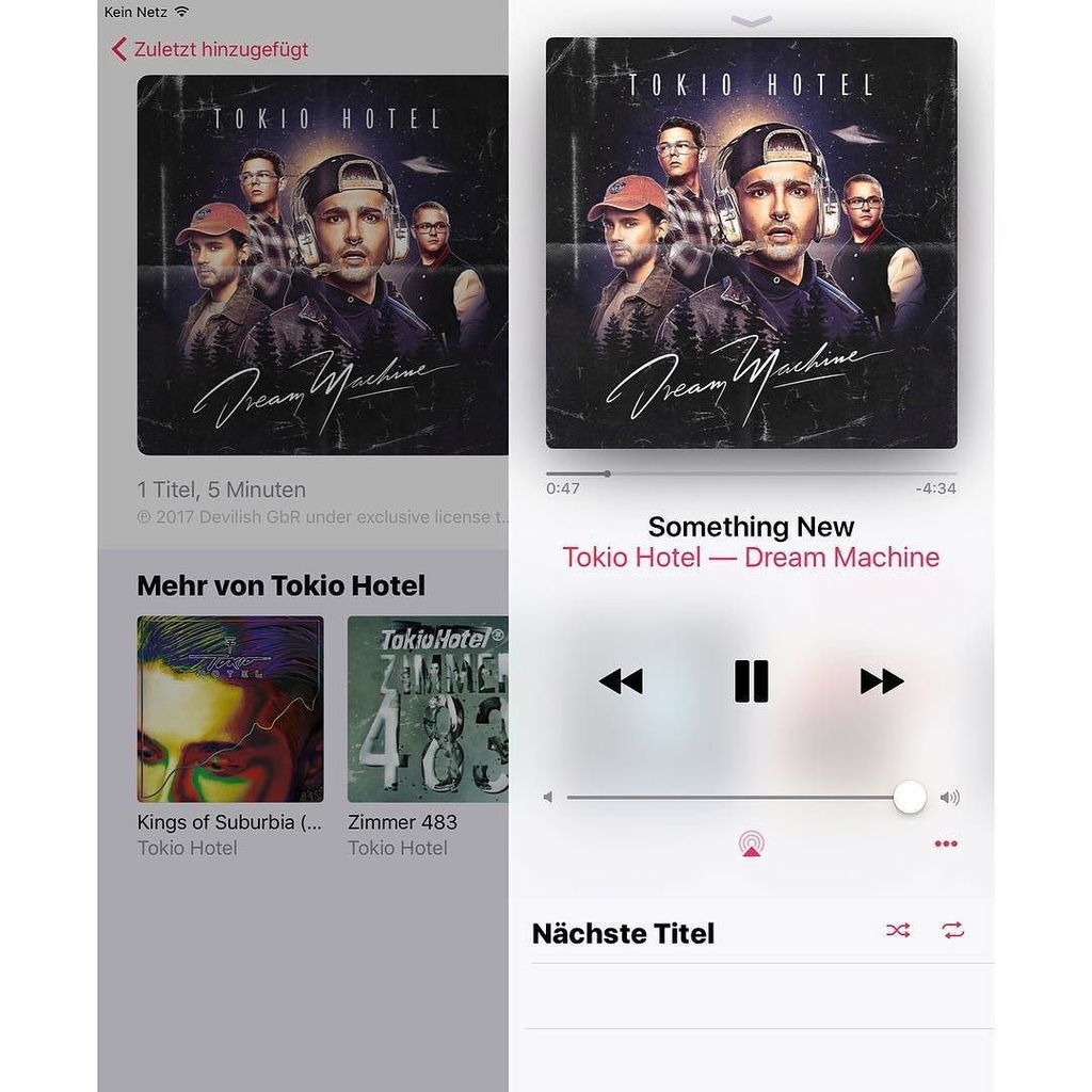 Tokio Hotel Dream Machine