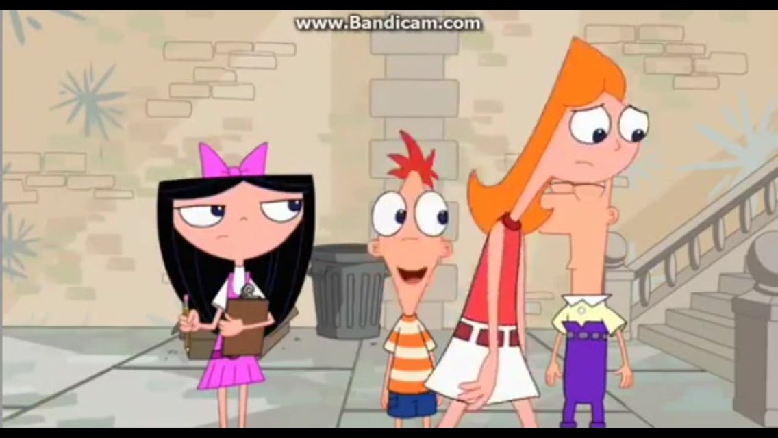 Isabella Phineas And Ferb Face