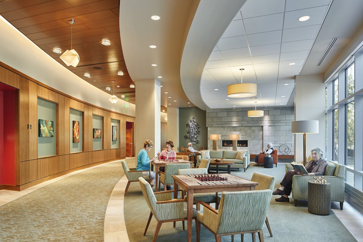Senior living design, Senior living facilities, Memory care