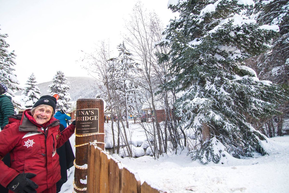 To celebrate Ina Gillis & her years of dedication to Keystone since ...