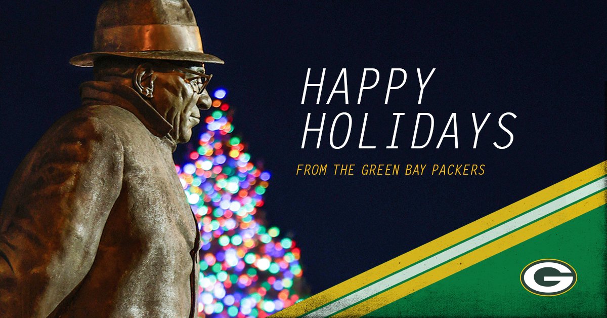 Happy Holidays, Packers fans! ? | Green Bay Packers | Scoopnest