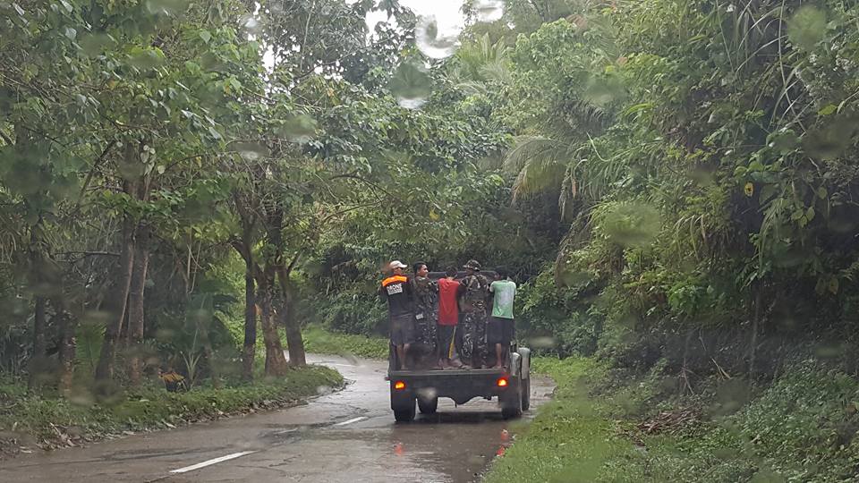 LOOK: Forced evacuation in Lagonoy Camarines Sur for residents living ...