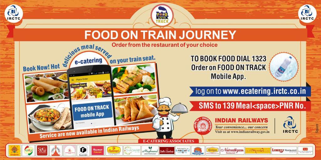 Order Food in Train Order Food in Train