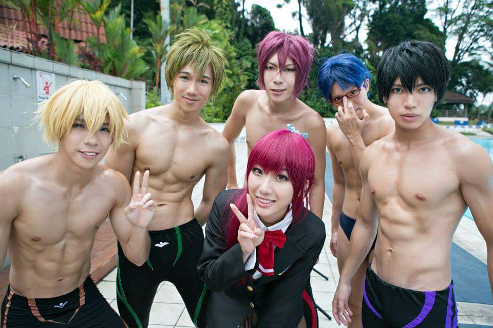 Iwatobi Swim Club Cosplay