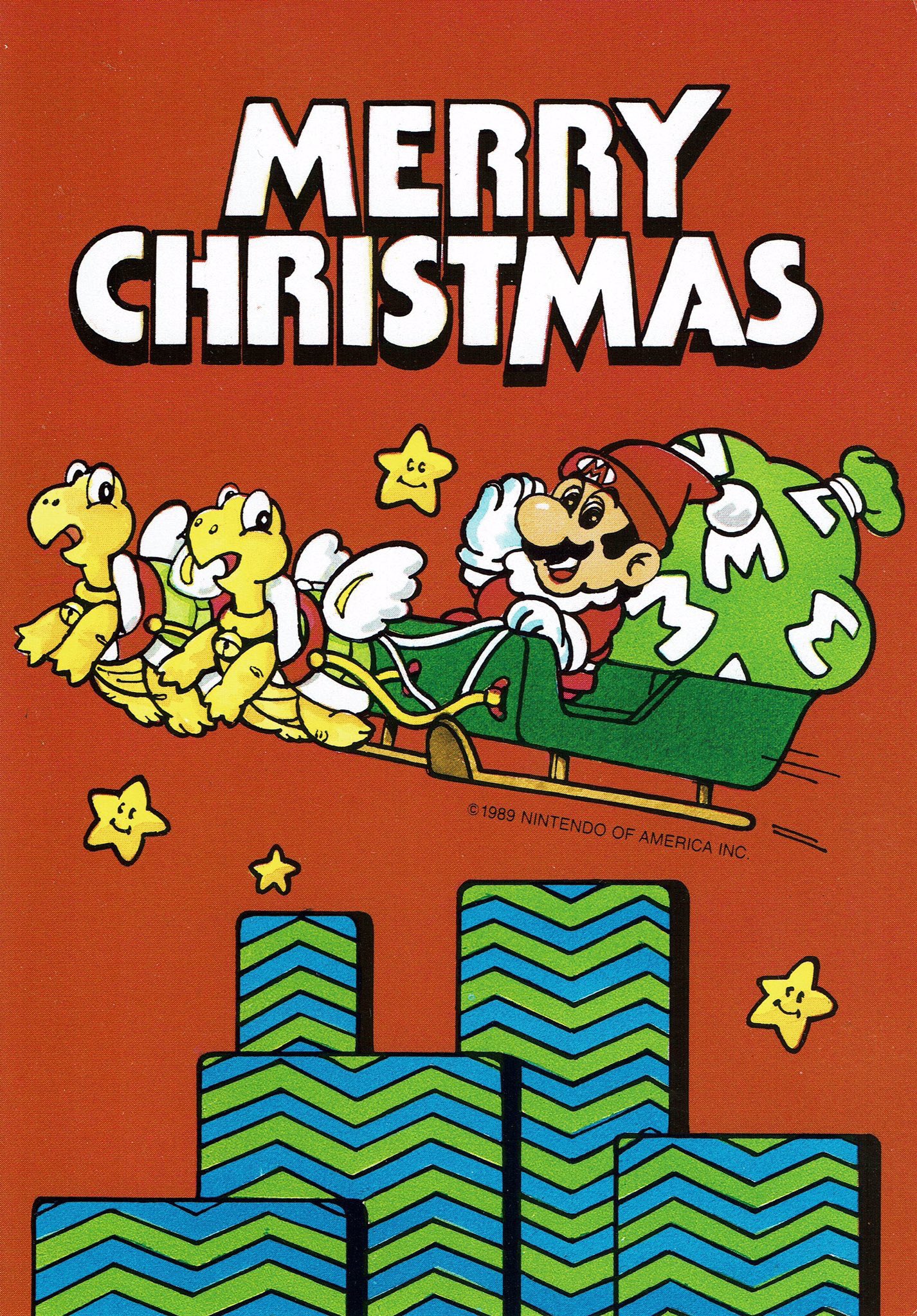 Nintendo Christmas Card