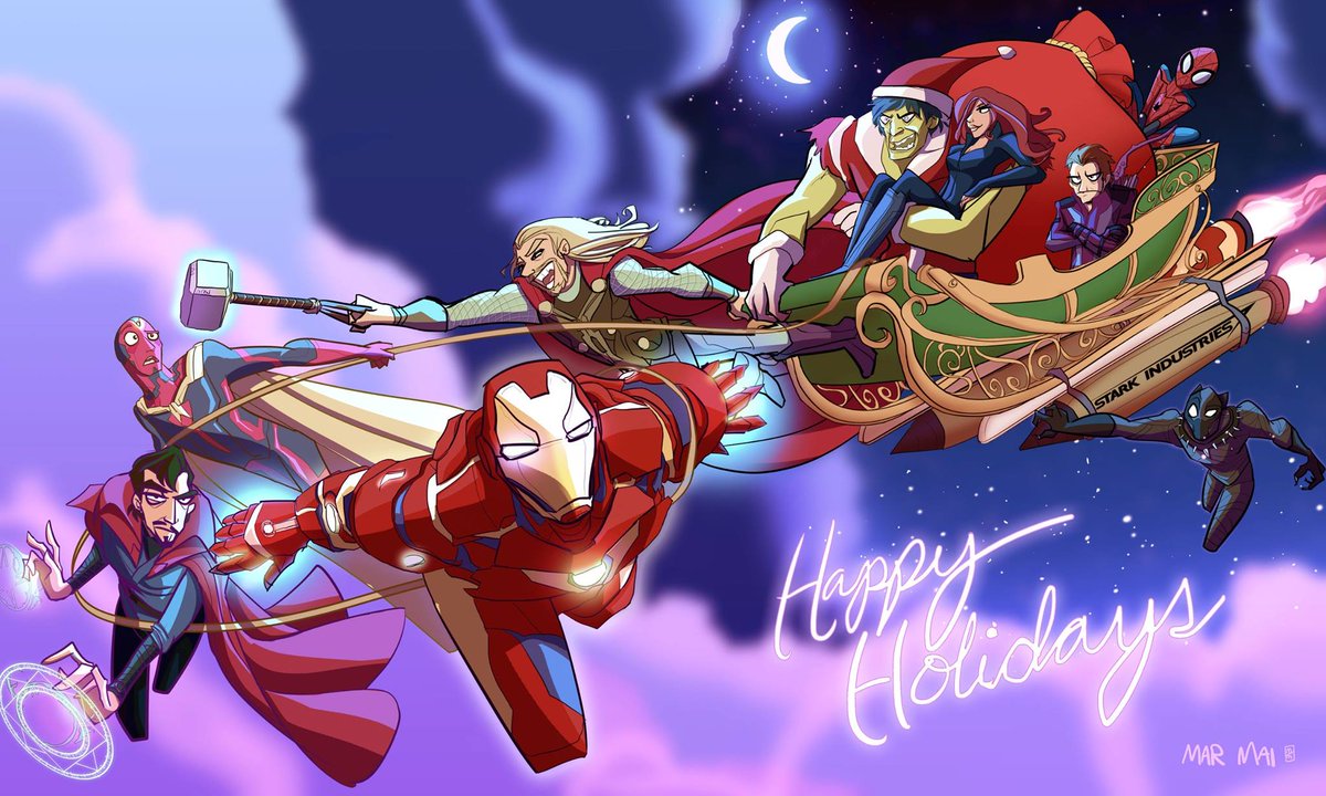 Happy holidays, everyone! Hoping Hulk Santa brought you everything you ...