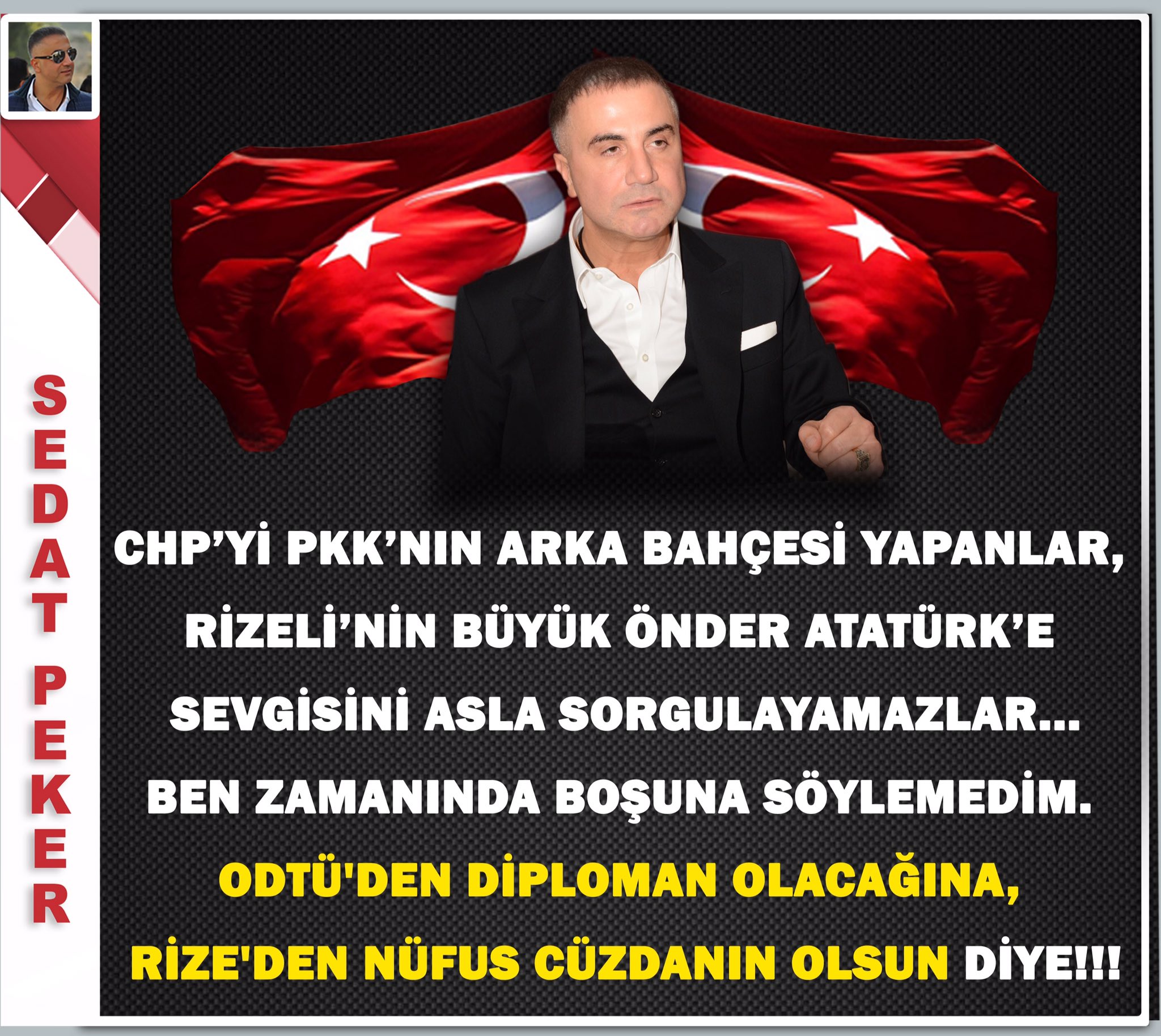 Sedat Peker on Twitter: Sedat Peker on Twitter: