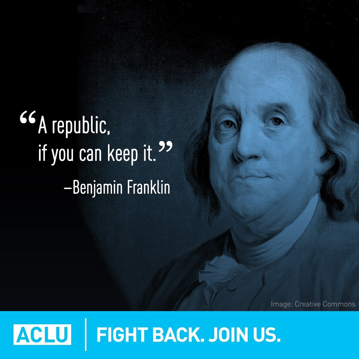 "a republic, if you can keep it" was franklin's reported reply as to ...