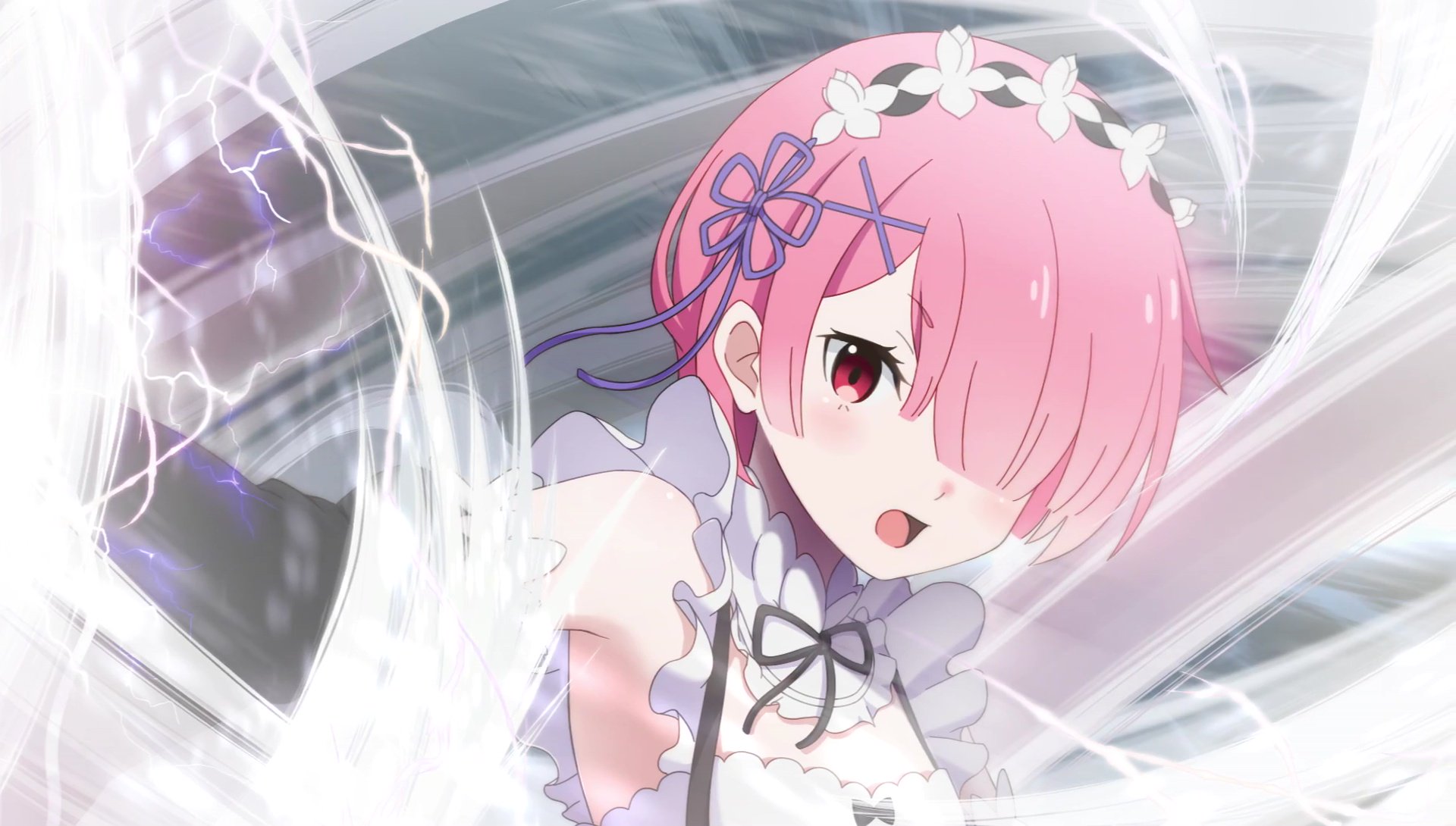 Kiyoe (ピーター) on Twitter: "New screenshots with Rem & Ram in battle mode. #rezero #リゼロ https://t ...